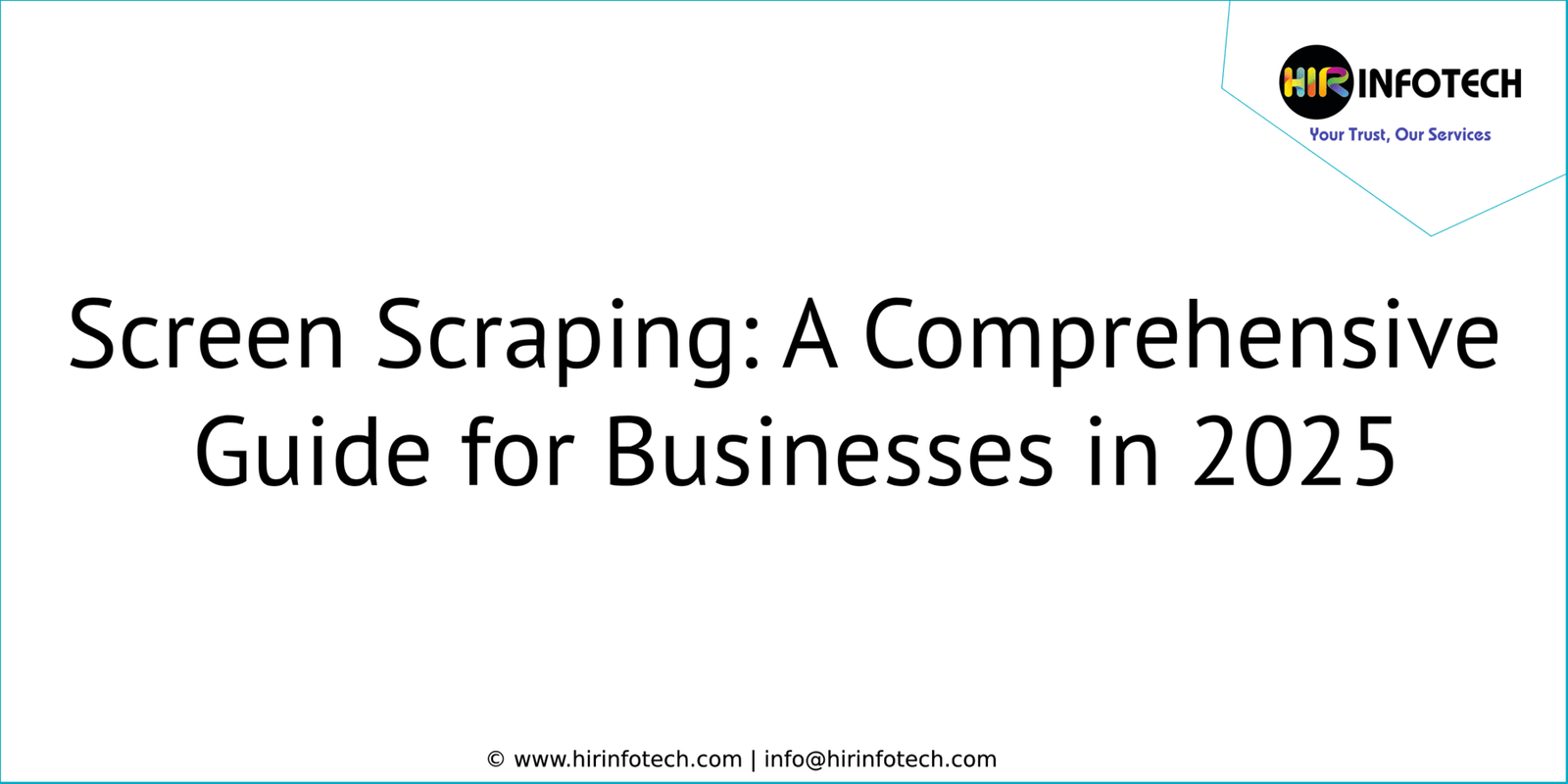 Screen Scraping: A Comprehensive Guide for Businesses in 2025 - AI ...